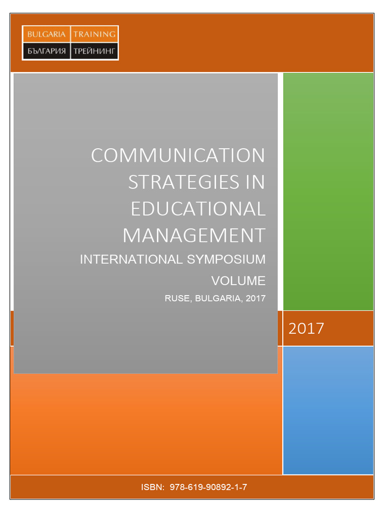 Communication Strategies in Educational Management | PDF | Communication | Nonverbal Communication