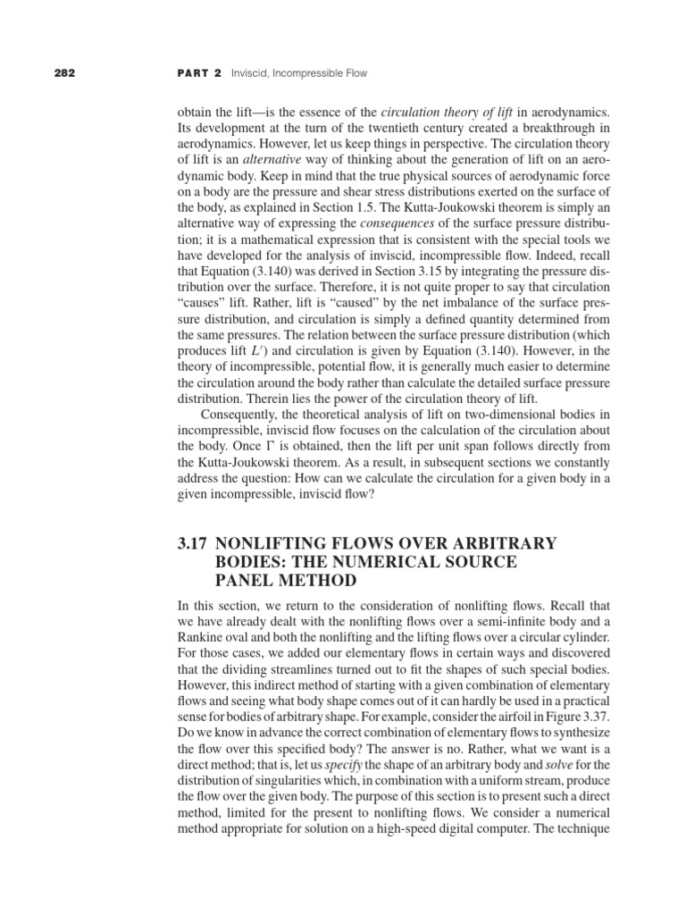Anderson - Source Panel Method | PDF | Lift (Force) | Classical Mechanics