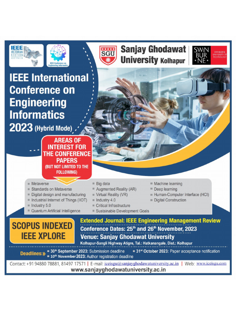 IEEE Flyer 2023 | PDF