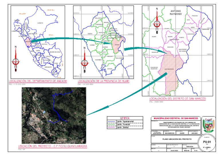 Plano de Ubicacion-S Marcahuasi-Pu-01 (A3) | PDF