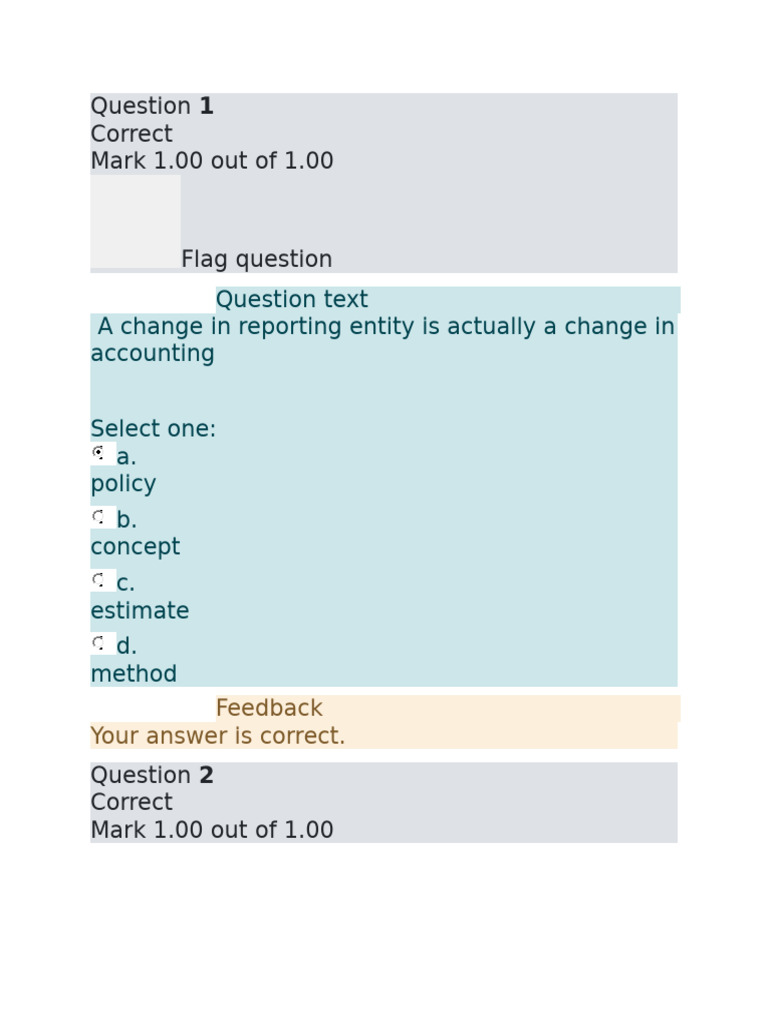 IA3_final_quizzes.docx | PDF | Income Statement | Financial Statement