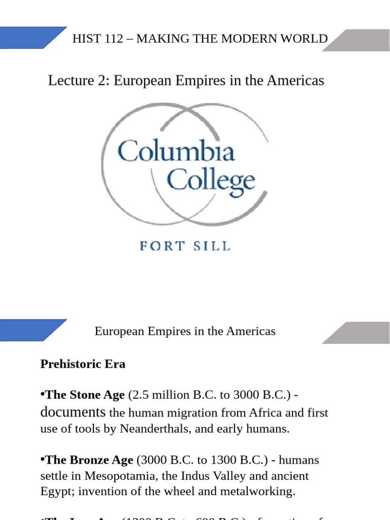 European Empires in the Americas Overview | PDF | Spanish Colonization ...
