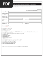 Annex 2 CNC Application Form | PDF