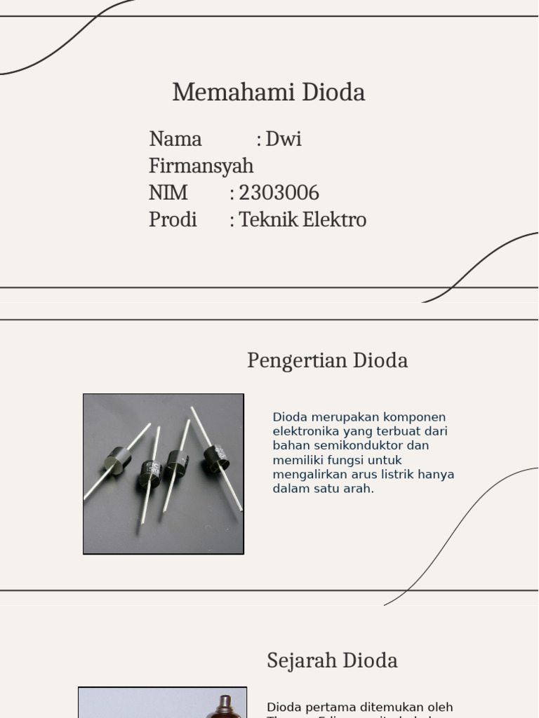 PENGERTIAN DIODA | PDF