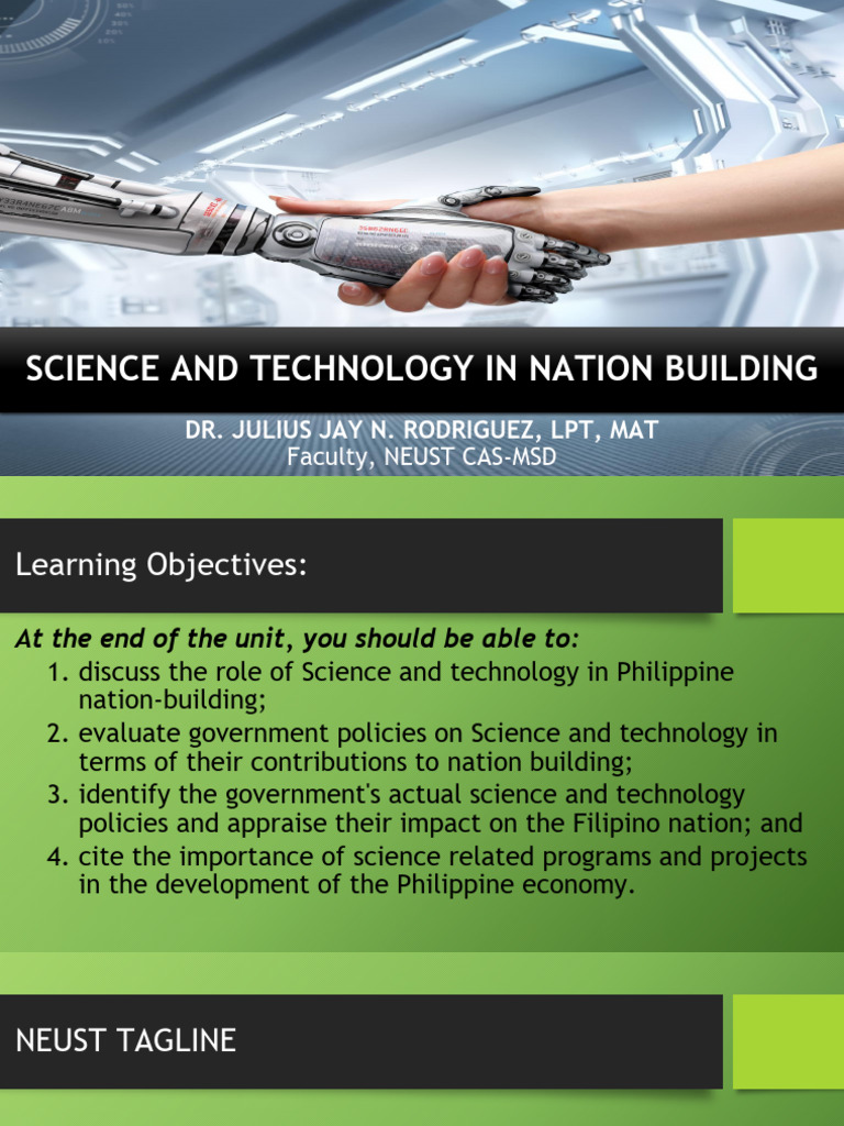 3.1. Science and Technology in Nation Building 1 | PDF | Disaster Risk ...