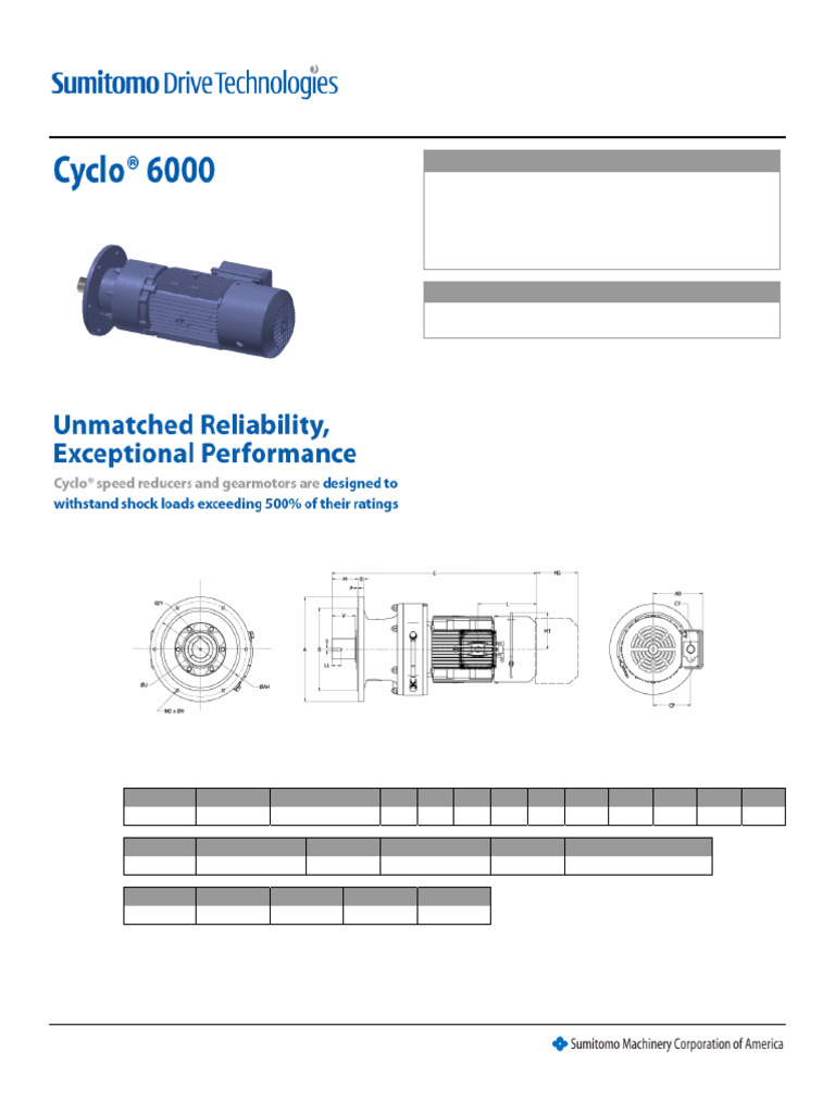 I.3 - Catalogue Đ NG Cơ Sumitomo - CNVM2 - 6115 - B - 17 - TECH - SPEC ...