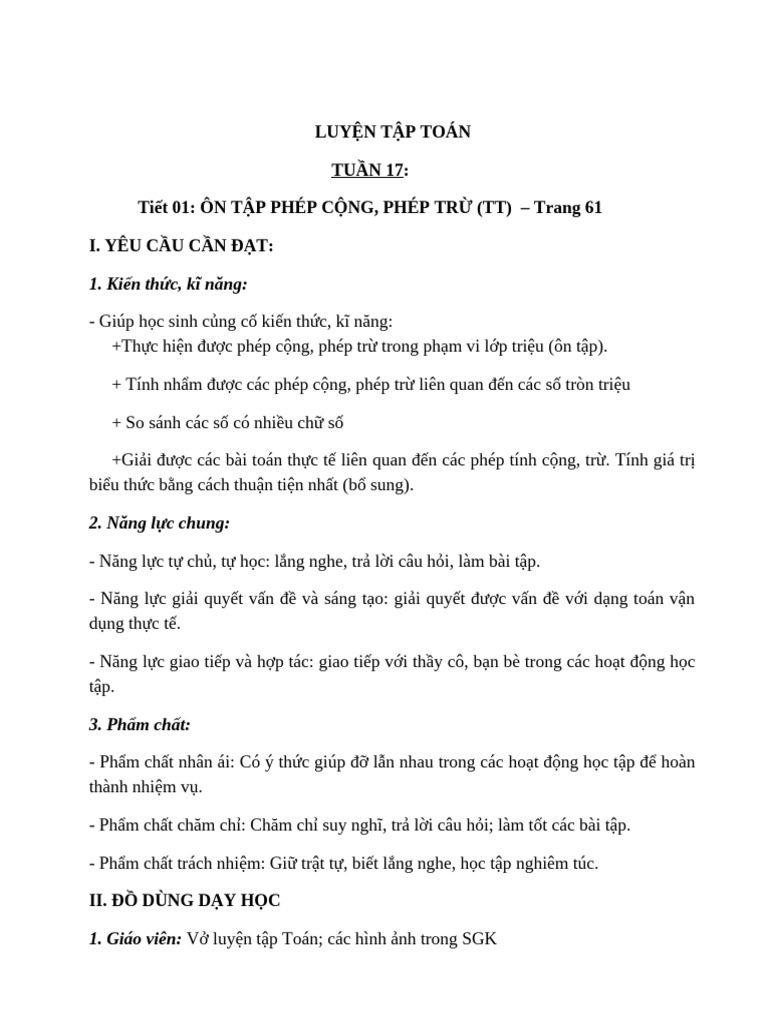 BUOI 2T 16,17,18 | PDF