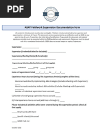 BACB Monthly Fieldwork Verification Form Individual 240201 A | PDF