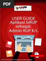 PANDUAN INPUT RUP - Akun PPK | PDF