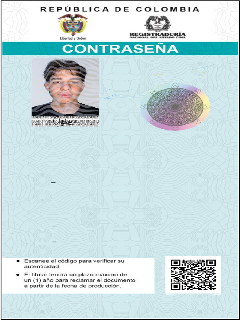 Documento de Identidad Miguel Gil 2024 | PDF