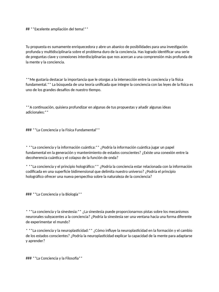 Ensayo 4 Código Aleatorio B4K1-Z5R6112345 | PDF | Conciencia | Conciencia