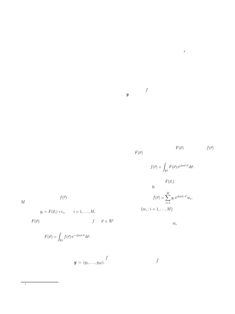 Fessler-Iterative Reconstruction | PDF | Fast Fourier Transform ...