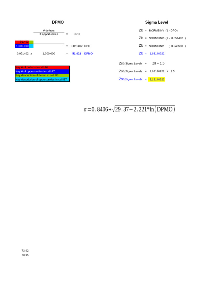 Sigma Calculator | PDF
