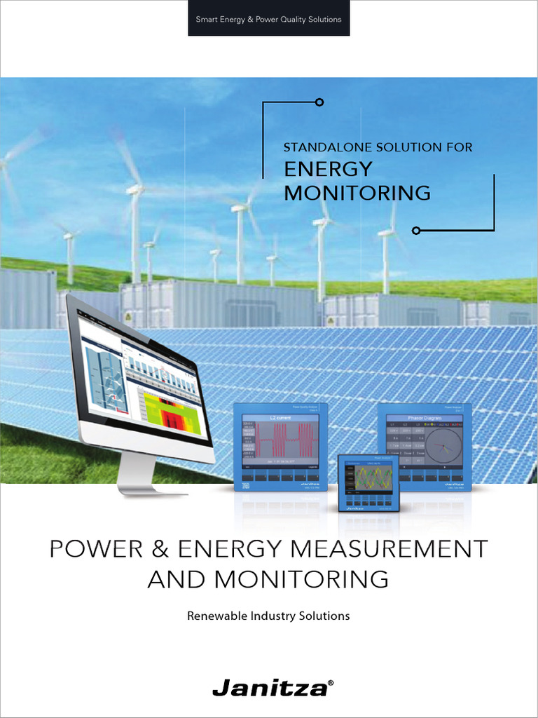 Email Renewable Industry Solutions Janitza Compressed | PDF | Photovoltaic System | Electrical ...