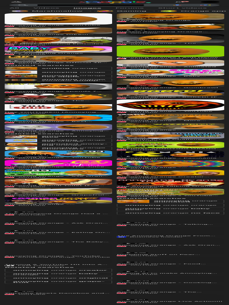 Talking Orange On Youtube - Google Search | PDF | You Tube