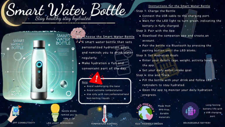 Smart Water Bottle | PDF