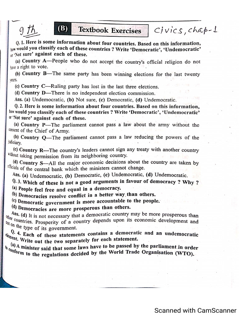 9th civics chap. 1 EM | PDF