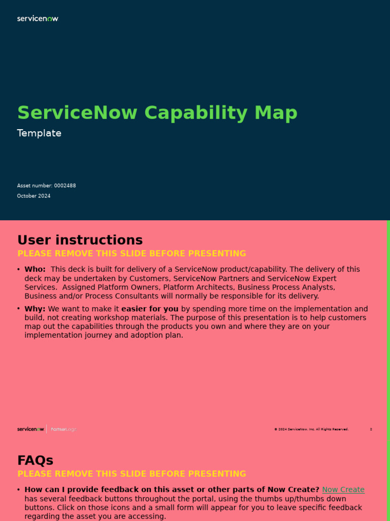 ServiceNow Capability Map | PDF | Cloud Computing | Artificial Intelligence