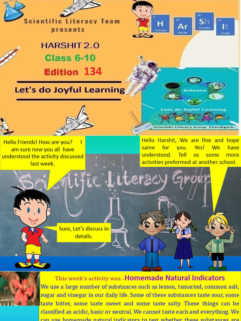 Harshit 2.0 Class 6-10 English Medium 134 | PDF | Sodium Bicarbonate | Taste