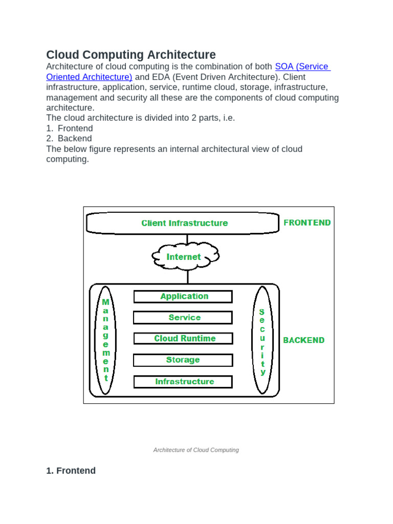 Cloud Computing Architecture lec 8 | PDF | Cloud Computing | Databases