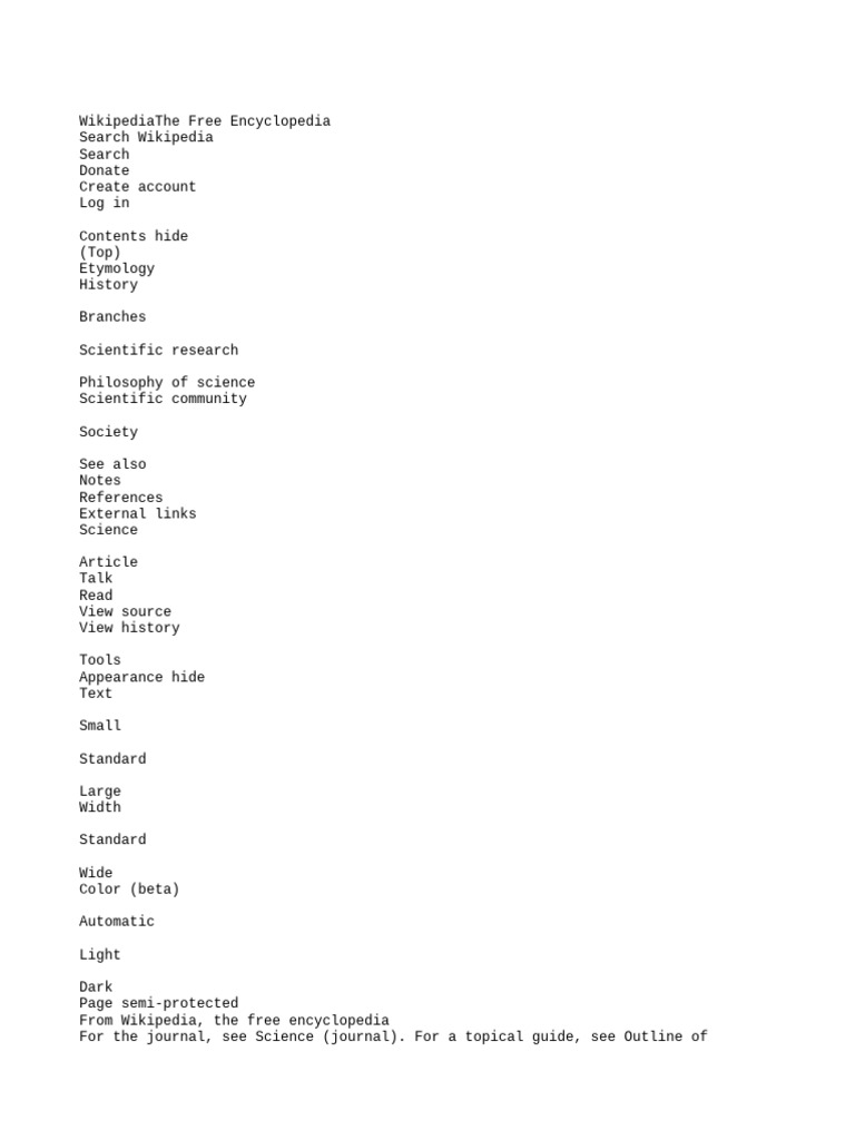 Wikipedia Pages (3) | PDF | Science | Hypothesis