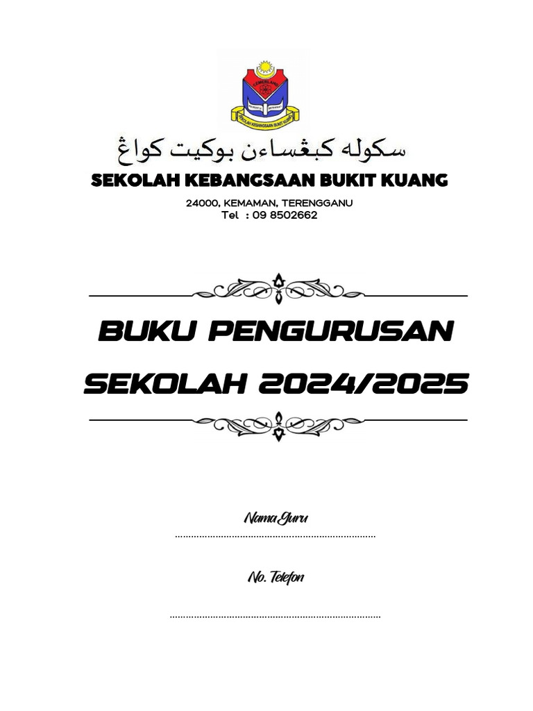 Buku Pengurusan SKBK 2024 2025 | PDF