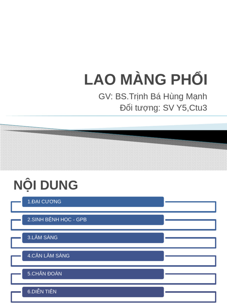 Bài Gi NG Lao Màng PH I | PDF
