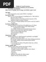 AICE Global Perspectives Presentation Guide | PDF | Information | Cognition