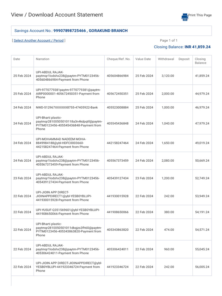 Welcome To HDFC Bank NetBanking | PDF | Banking | Financial Services