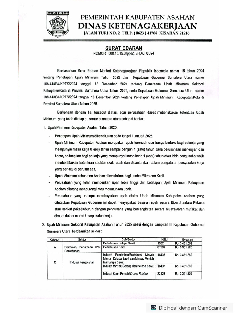 Umk 2025 - Sumatera Utara | PDF