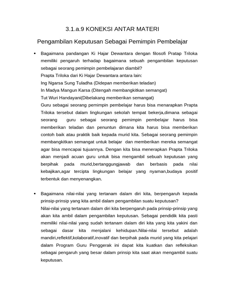 3.1.a.9 KONEKSI AKTAR MATERI PIPIT ANISTIA AGESKA | PDF