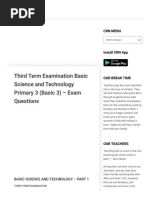 GTLE Past Questions for Teachers | PDF | Learning | Educational Assessment