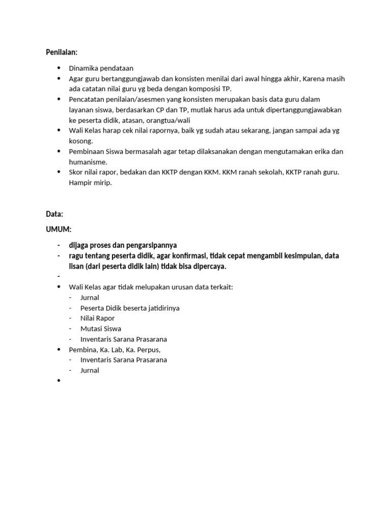 Bahan Rapat 10 Des 2024 | PDF