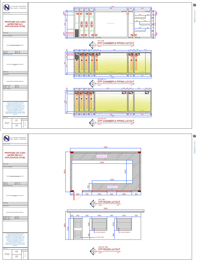 Proposed 200 Cubic Meter Per Day For Diamond Hotel - Rev - 09-23-2024 ...