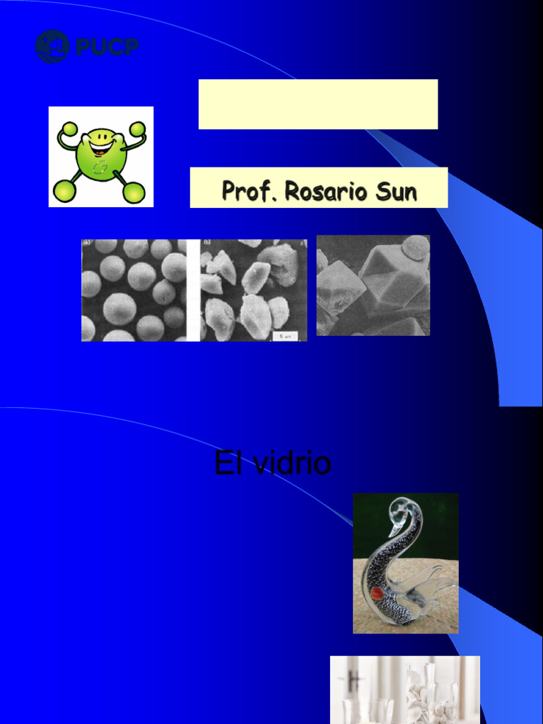 Composición y Tipos de Vidrio | PDF | Lentes | Sustancias químicas