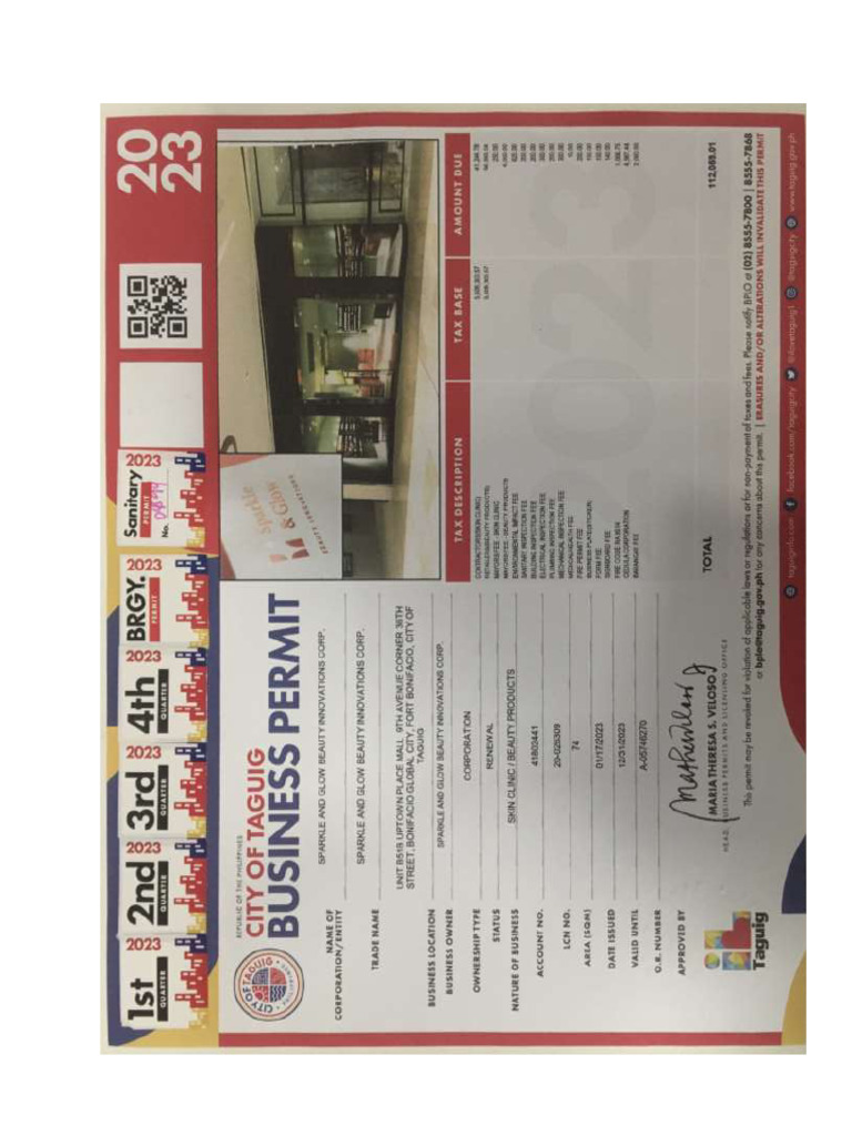 Business Permit 2023 | PDF