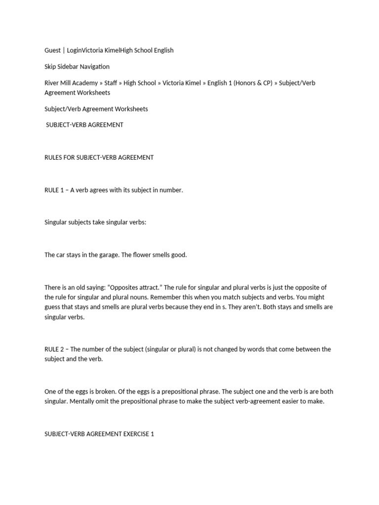 tutor week 2 | PDF | Verb | Grammatical Number