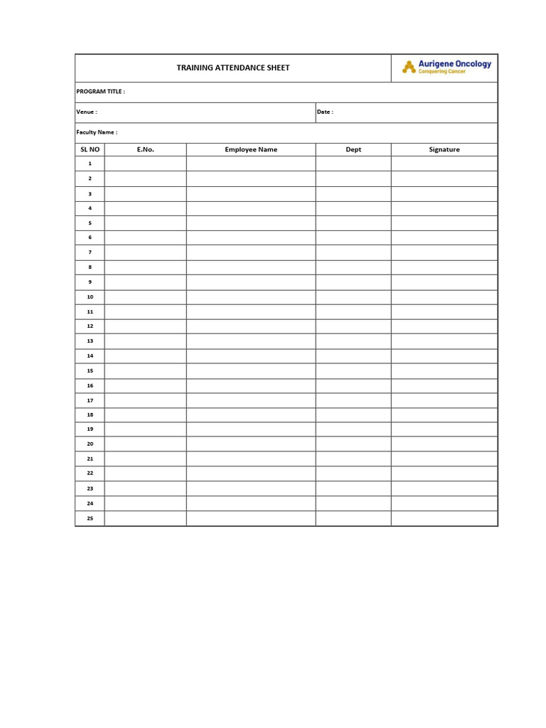 Training sheet (1) | PDF