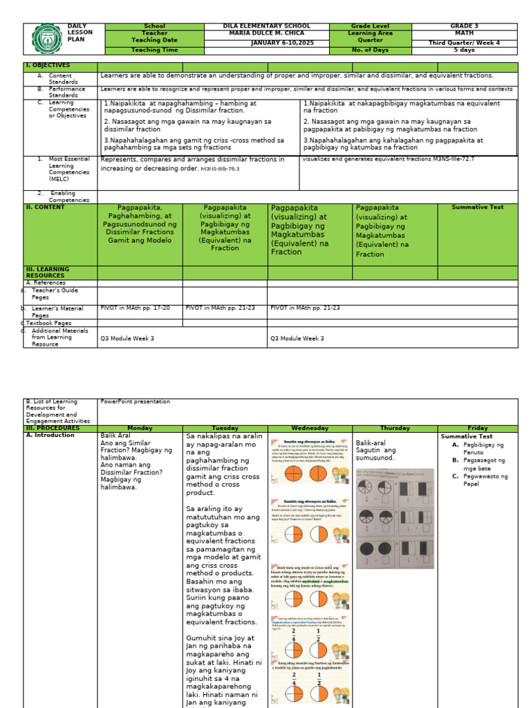 Dll Math Week 4 q3 (1) | PDF