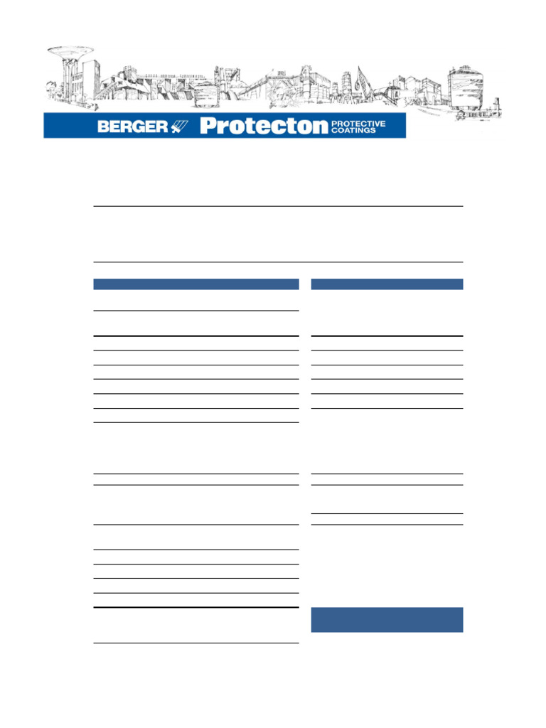 Berger Epoxy Primer RPL Coating Guide | PDF | Epoxy | Paint