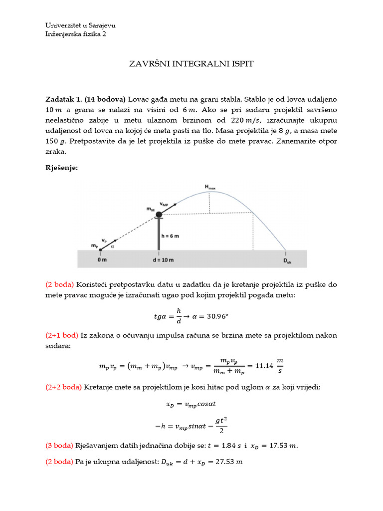 INT ISPIT IF1 Rješenja | PDF