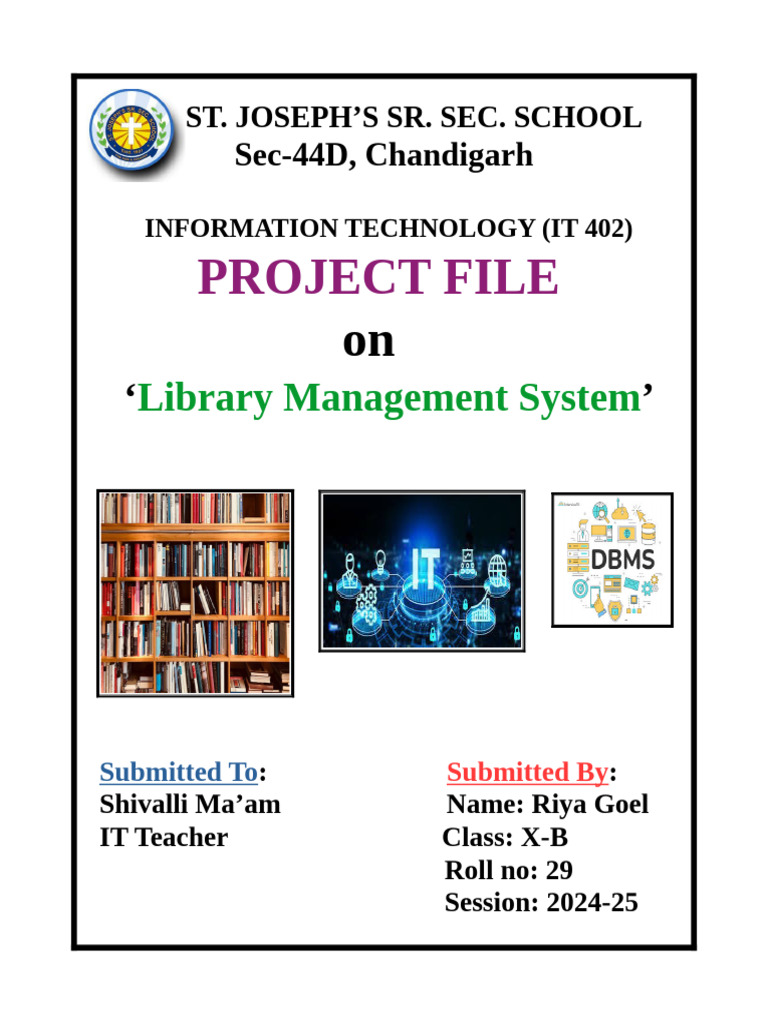 project file IT | PDF | Databases | Information