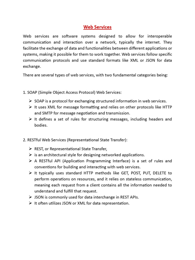 Understanding Web Services and APIs | PDF | Web Service | Soap