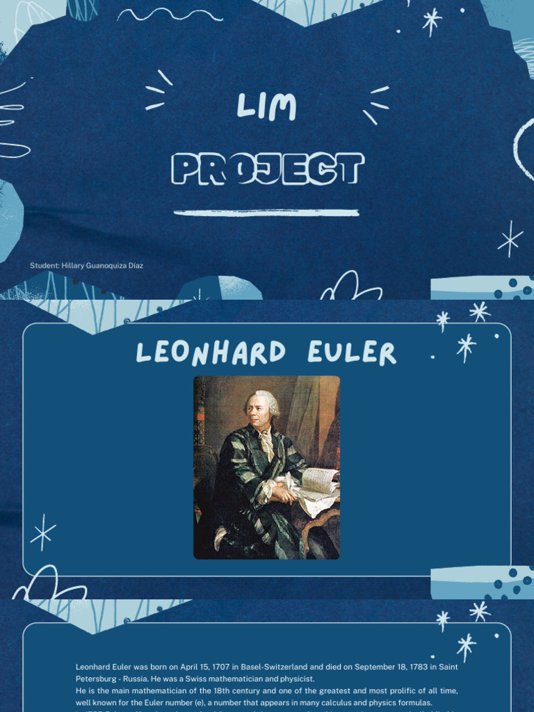 Leonhard Euler | PDF