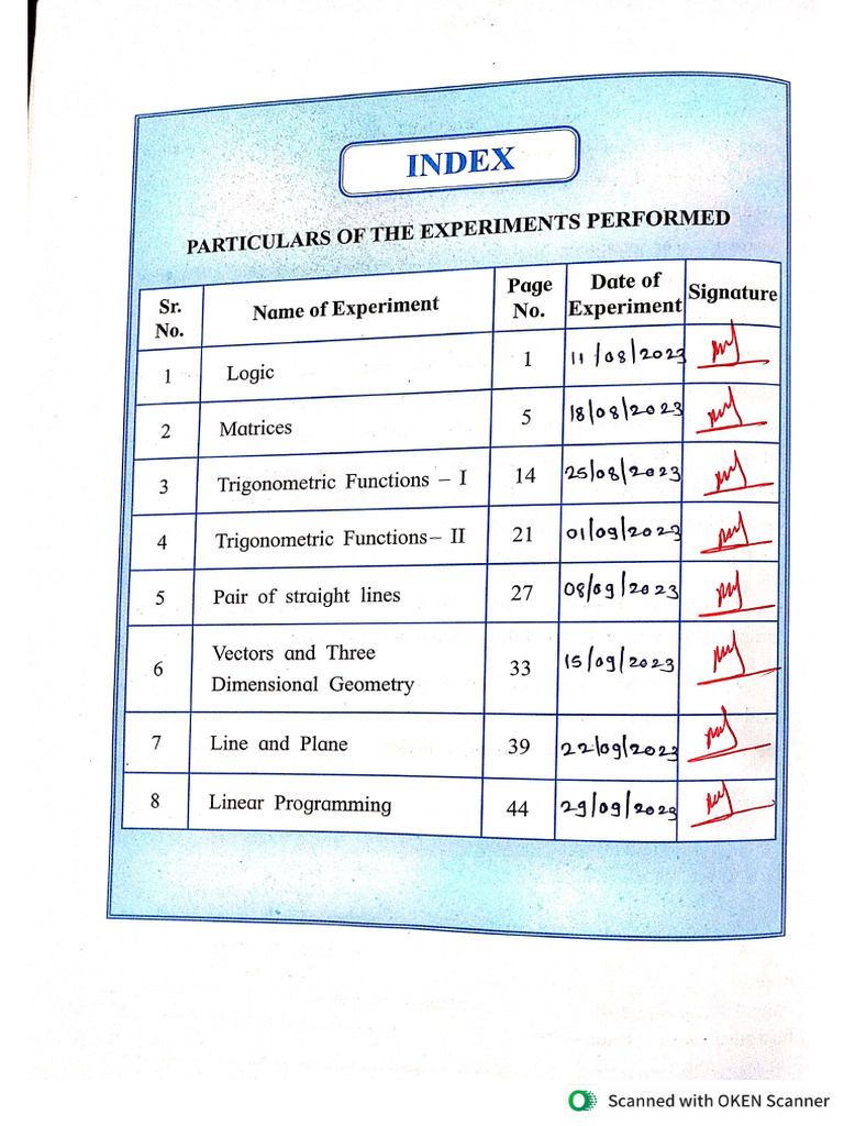 Maths Practical Handbook | PDF