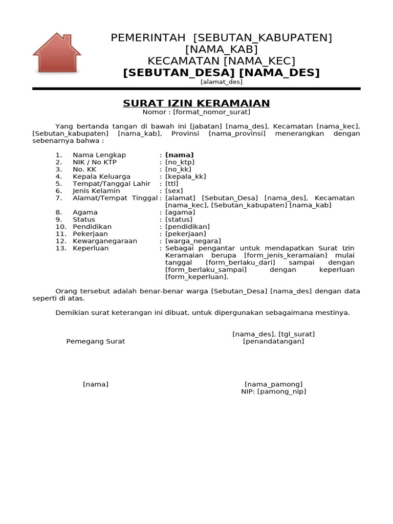 3.-surat-izin-keramaian | PDF