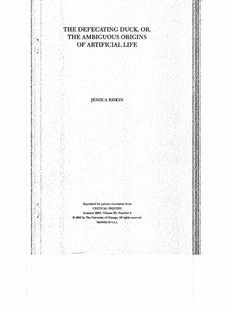 Defecating Duck | PDF | Materialism | Flute