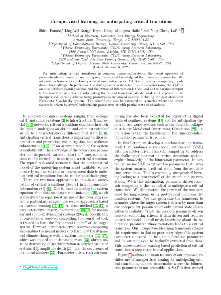 Unsupervised learning | PDF | Chaos Theory | Variance