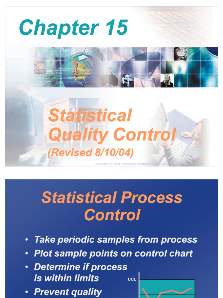 Statistical Quality Control | PDF | Engineering Tolerance | Operations Management