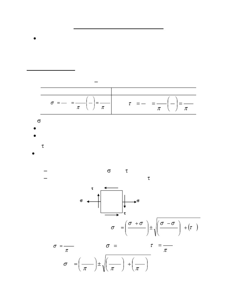 Combined Bending and Torsion | PDF | Bending | Stress (Mechanics)